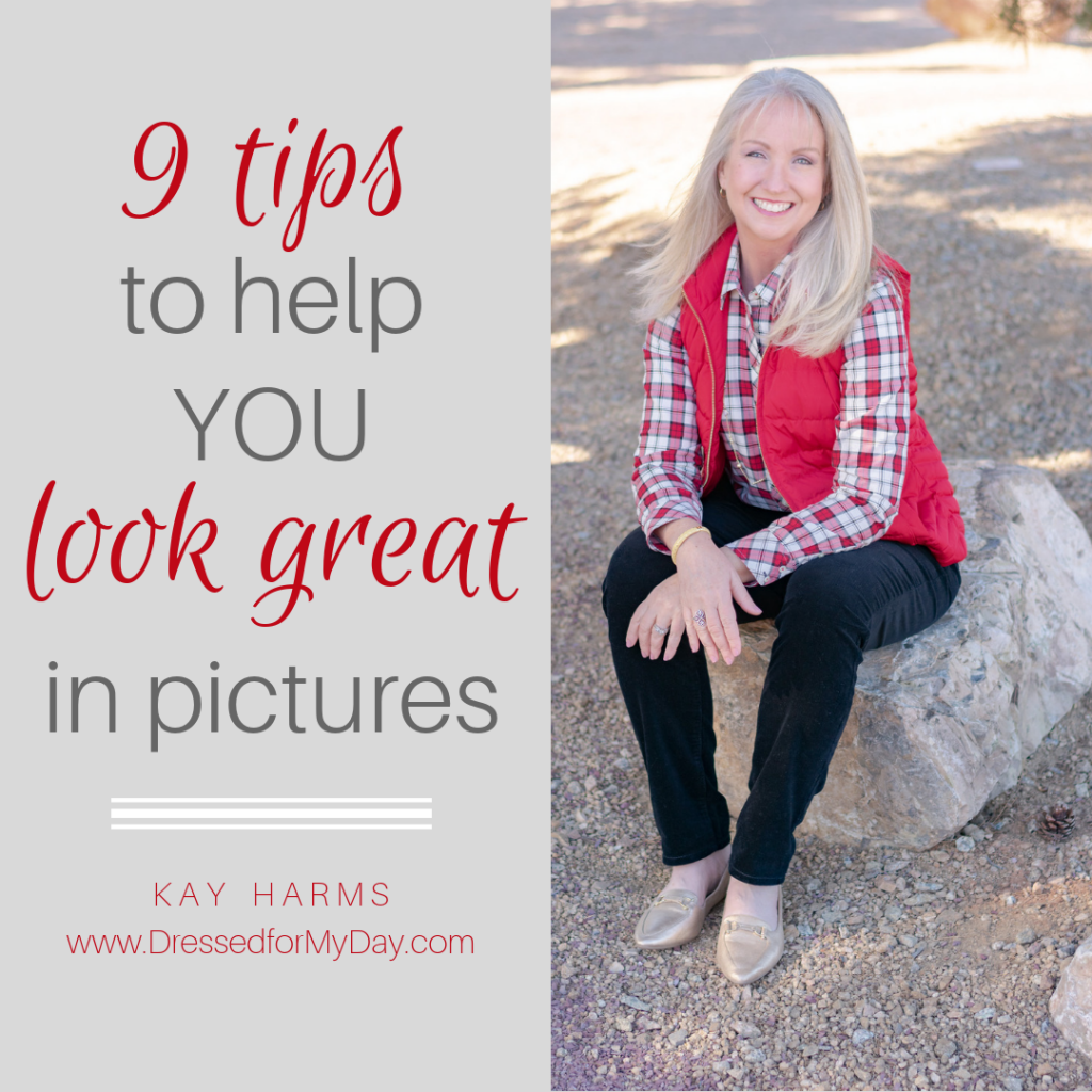 How to Look Great in Photographs - Dressed for My Day