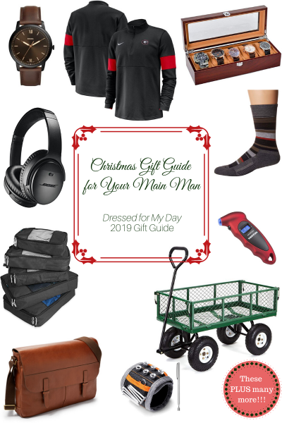 Christmas Gift Guide for Your Main Man - Dressed for My Day