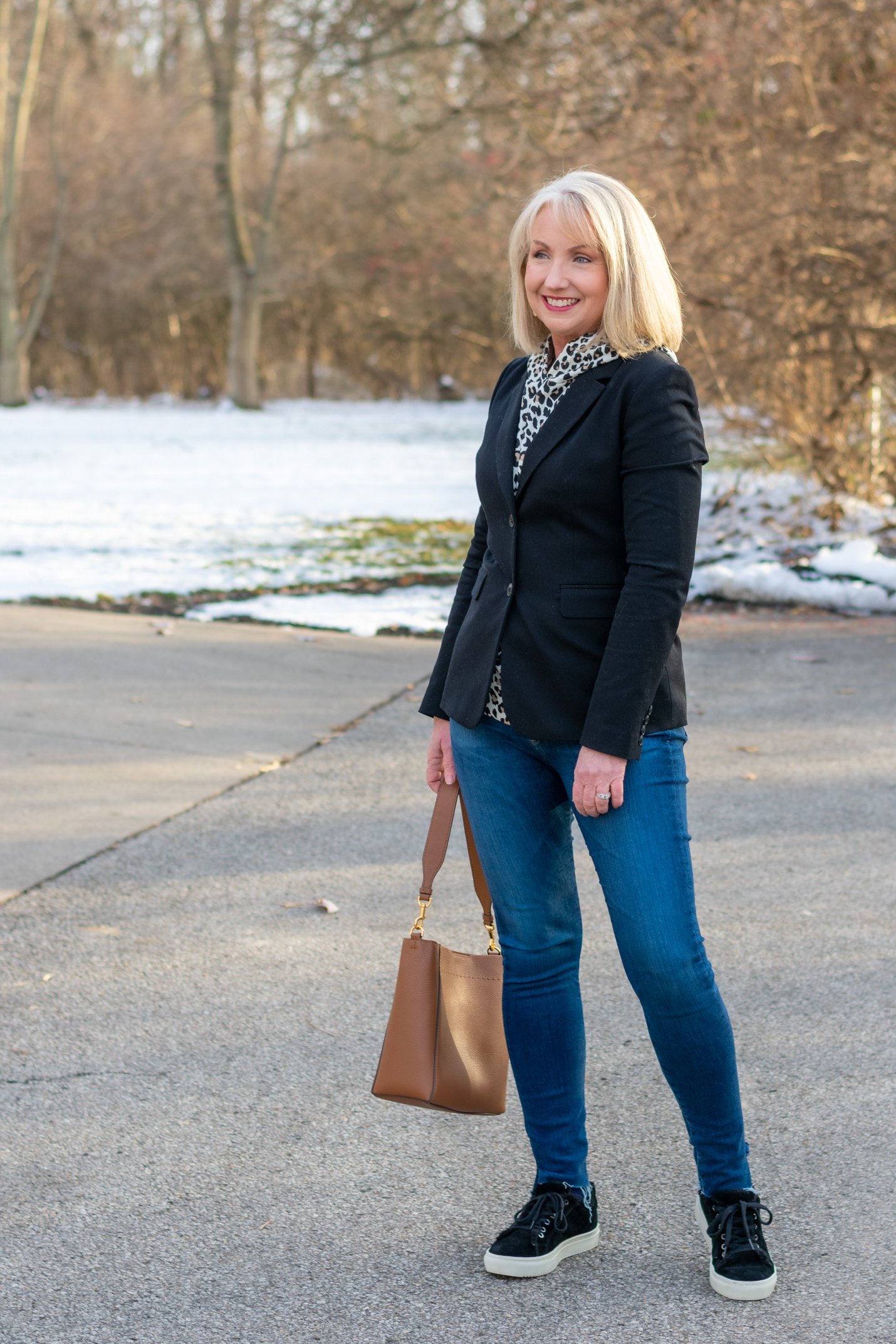 How to Have Fun with a Blazer - Dressed for My Day