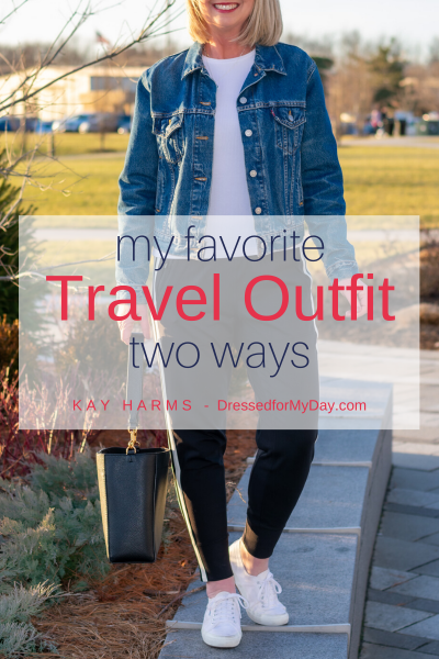 My Favorite Travel Outfit Two Ways - Dressed for My Day