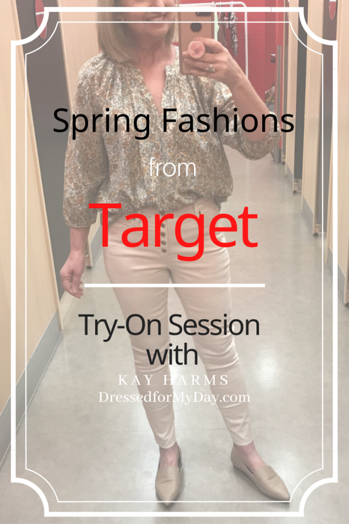 Target Spring Try-On Session - Dressed for My Day