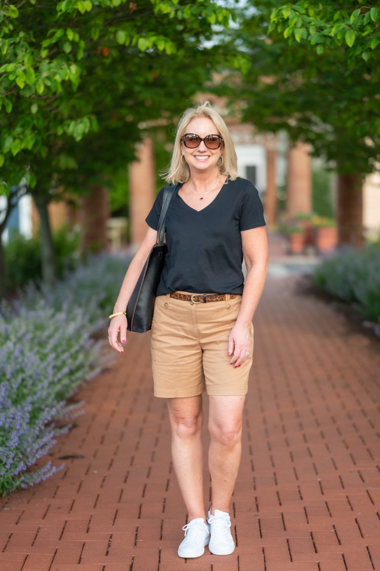 How to Minimize Large Upper Arms w/ Fashion + Fitness - Dressed for My Day