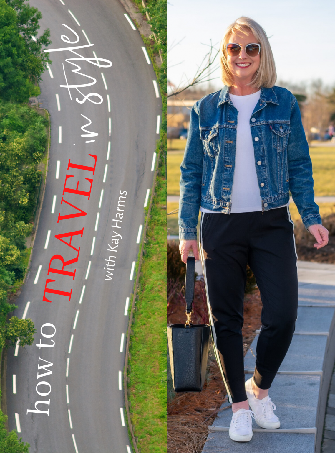 What to Wear While You Get There - Travel Looks - Dressed for My Day
