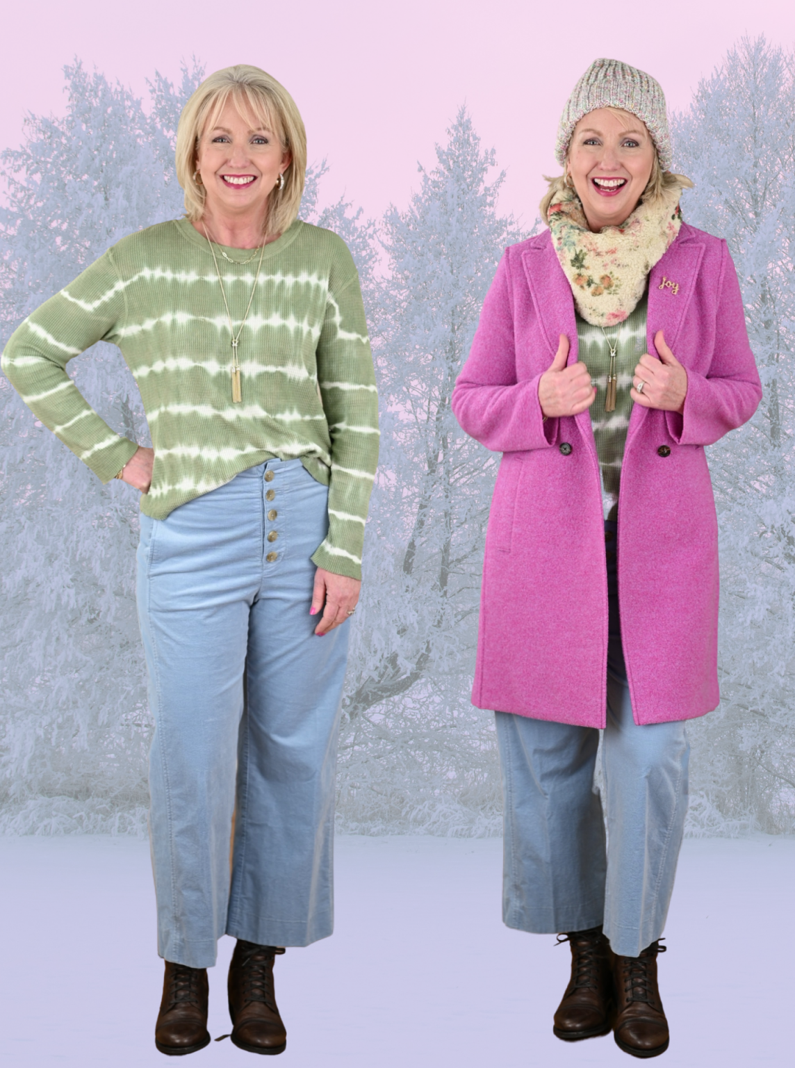 5 Ways to Wear a Colorful Coat - Dressed for My Day