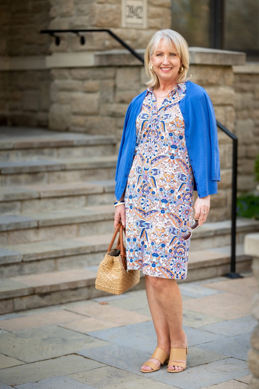Casual Spring Dress 3 Ways - Dressed for My Day