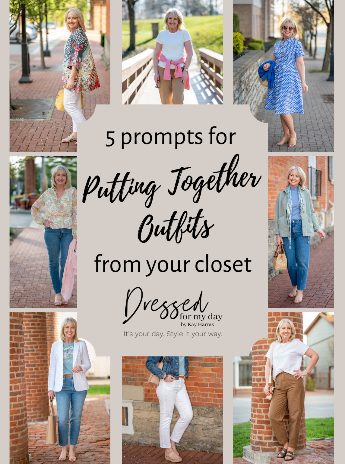 5 Prompts for Putting Together Outfits from Your Closet - Dressed for ...