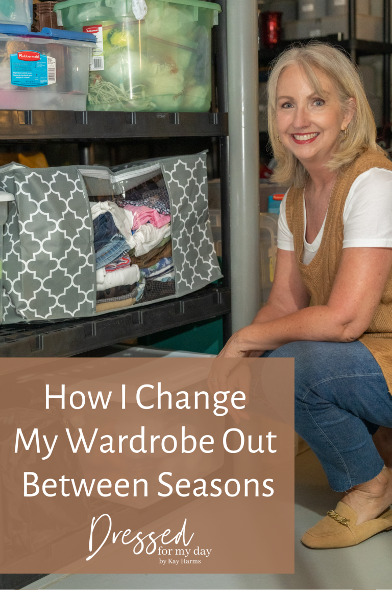 How I Change My Wardrobe Out Between Seasons - Dressed for My Day