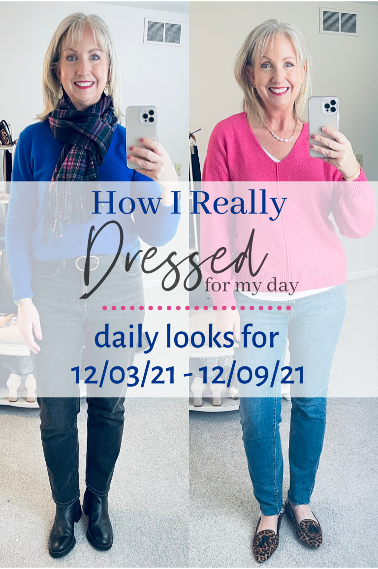 How I Wore a Little Color! - Dressed for My Day