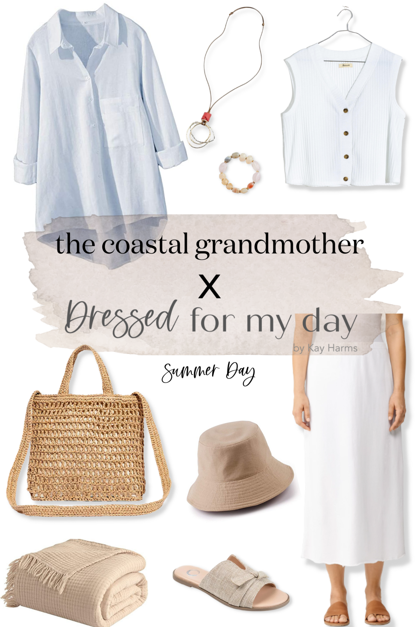 How to Create Chic Coastal Grandmother Outfits - Dressed for My Day