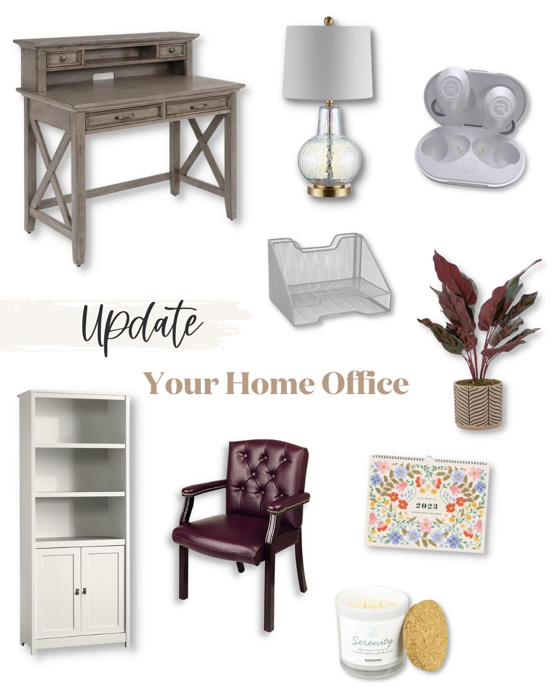 Update Your Home Office - Dressed for My Day