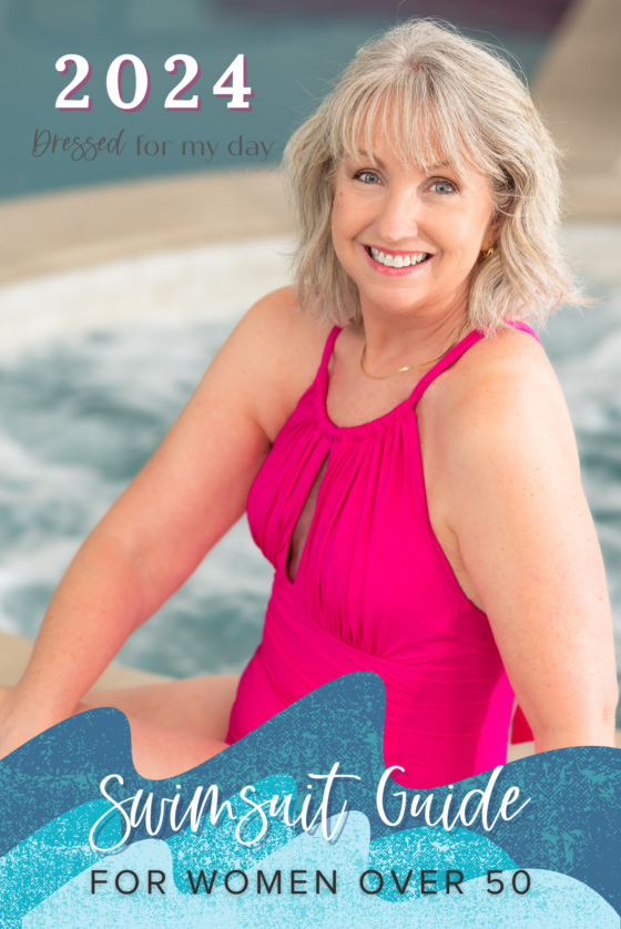 Swimsuit Guide for Women Over 50 - Dressed for My Day
