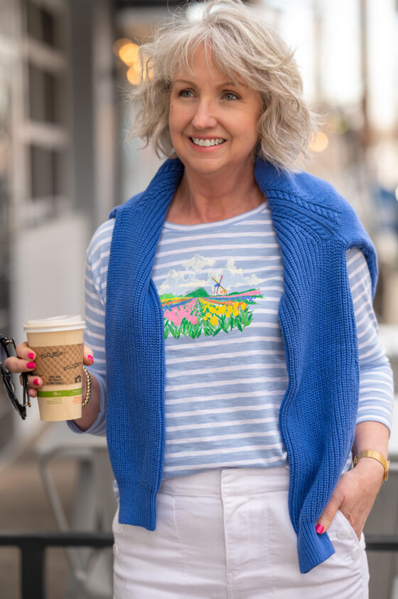 A Casual Spring Outfit Just for Fun - Dressed for My Day