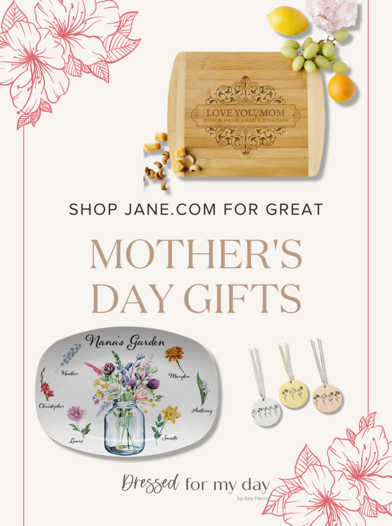 Personalized Mother's Day Gift Ideas from Jane - Dressed for My Day