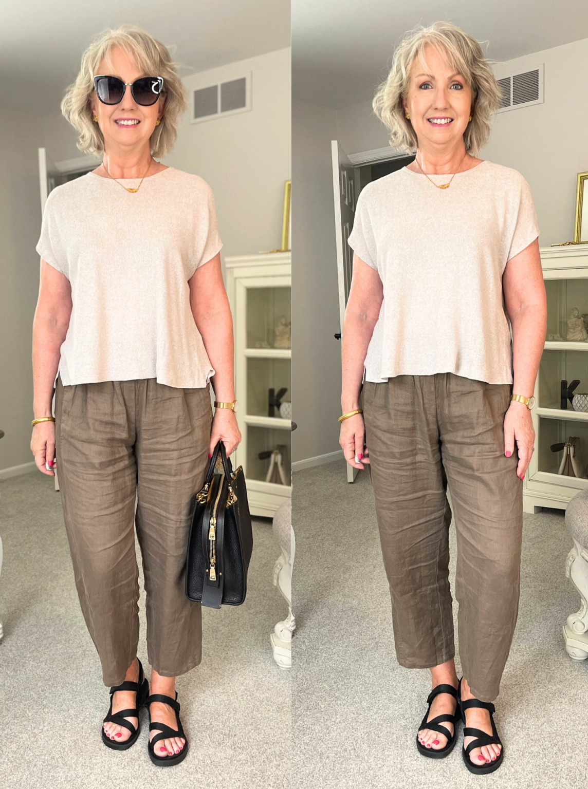 A Week Full of Linen Outfits for Summer - Dressed for My Day