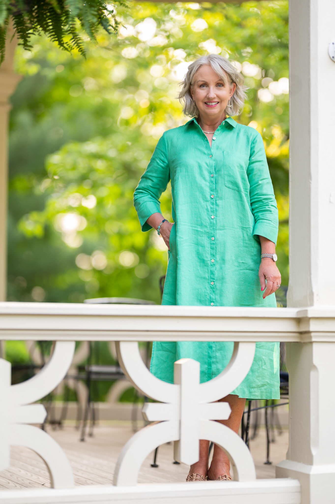 Styling a Linen Dress for Summer - Dressed for My Day