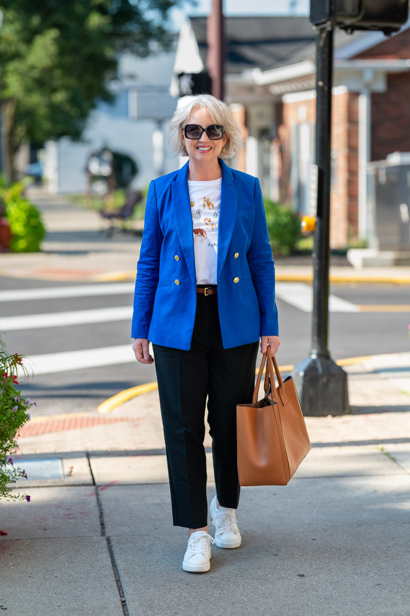 Work the 2x2 Outfit Formula with Black Pants - Dressed for My Day