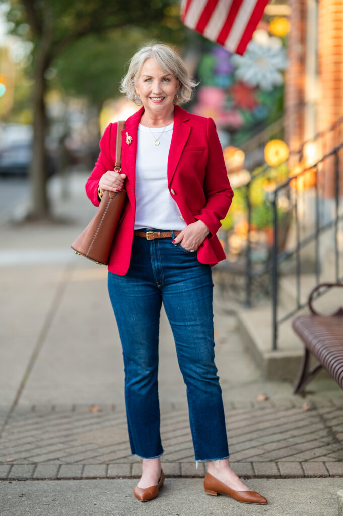 How to Wear a Blazer and Look Casual - Dressed for My Day