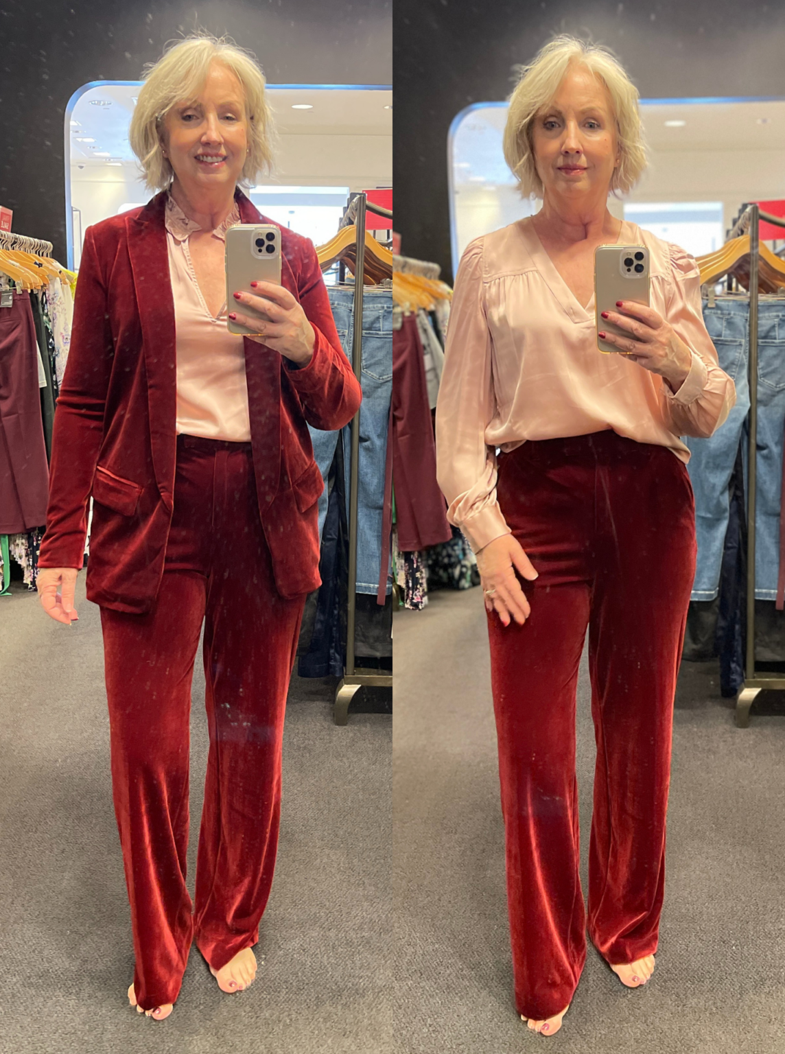Holiday Outfit Try-Ons You'll Love! - Dressed for My Day