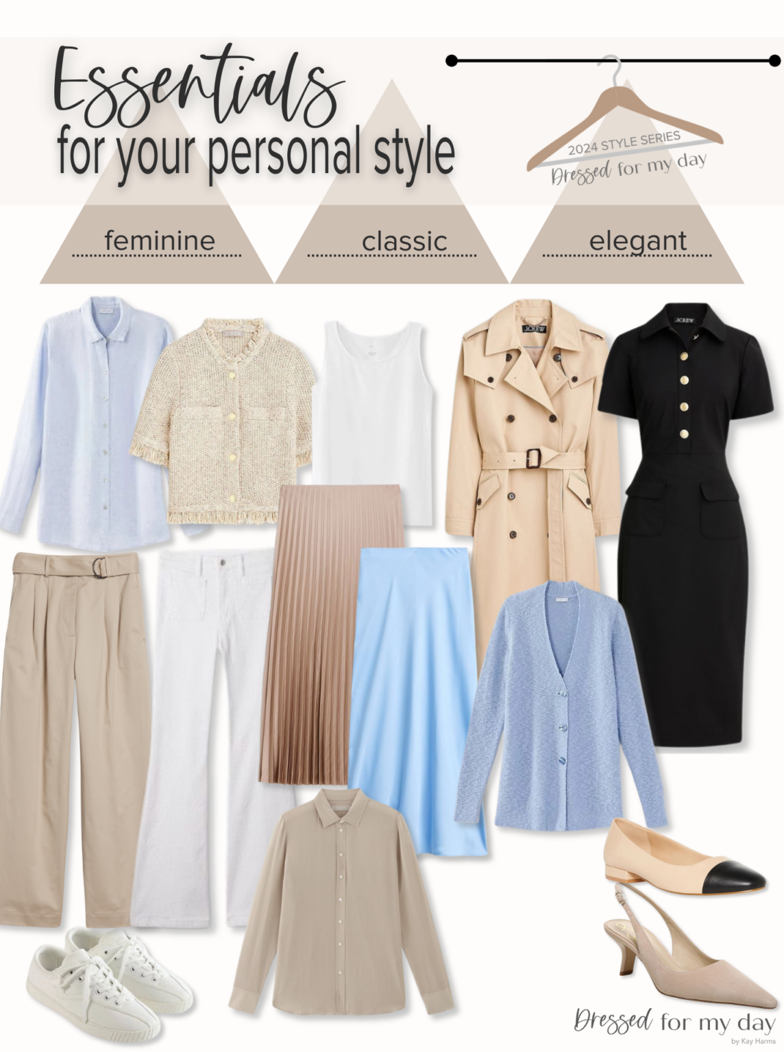 Wardrobe Essentials for Your Personal Style - Dressed for My Day