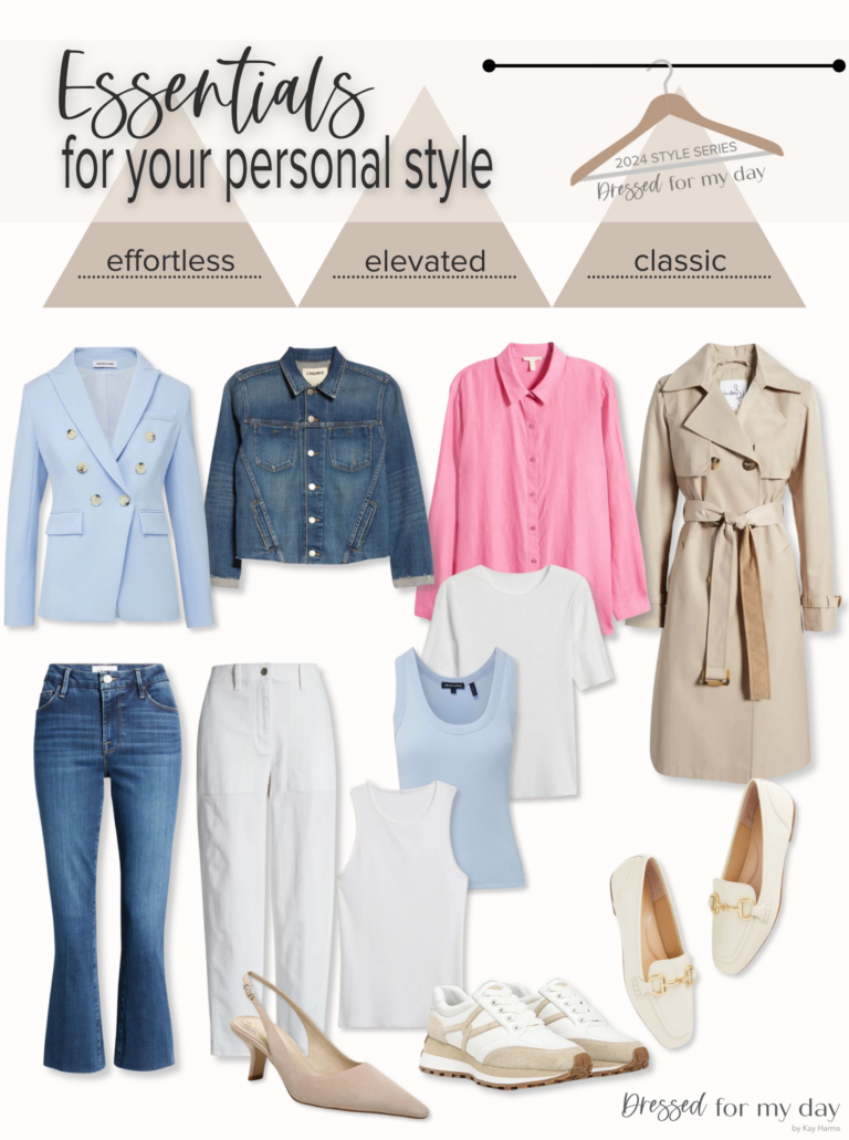 Wardrobe Essentials for Your Personal Style - Dressed for My Day