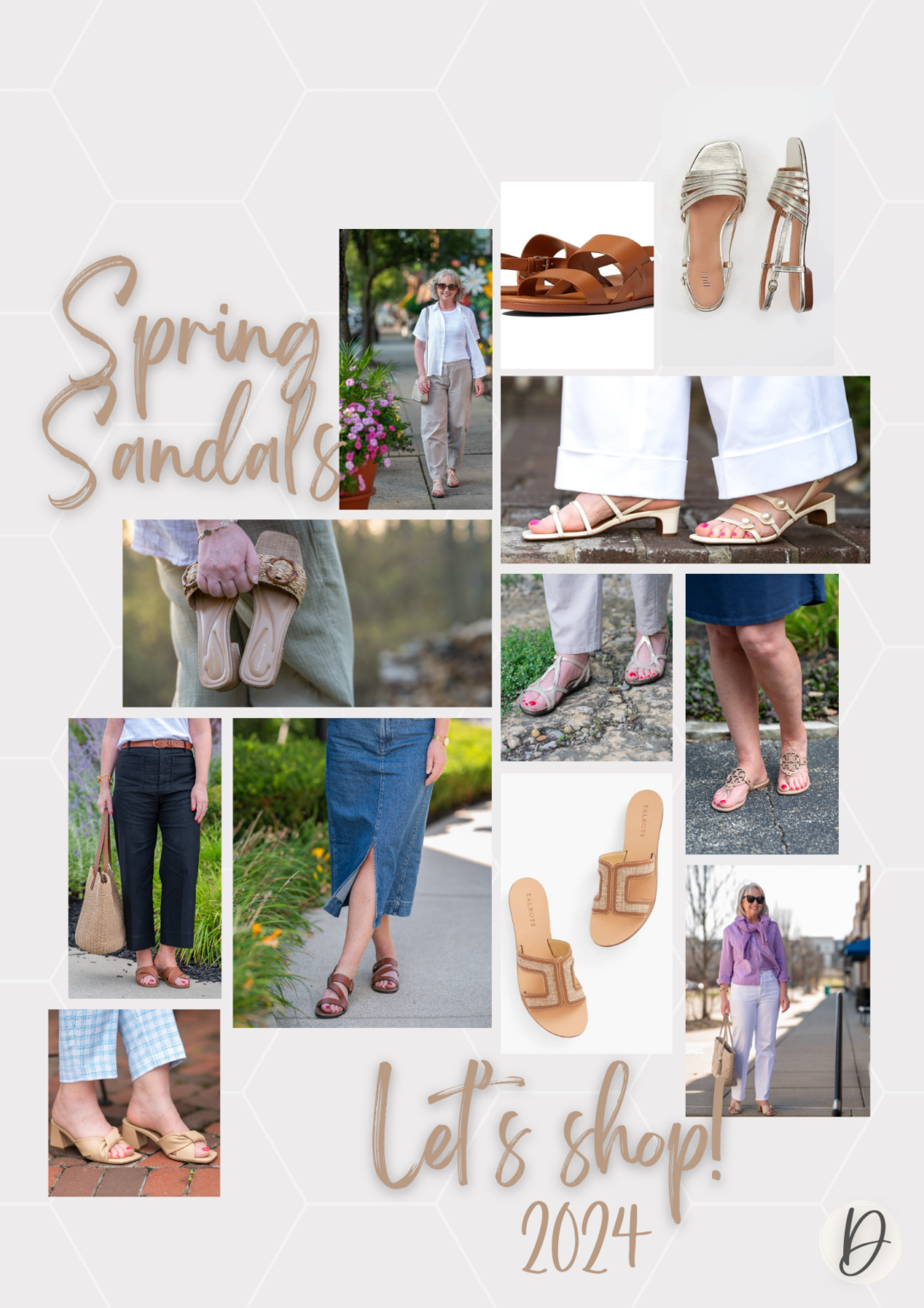 Let's Shop for Spring & Summer Sandals - Dressed for My Day