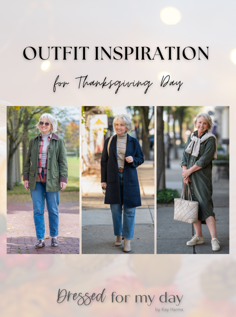 Outfit Inspiration for Thanksgiving Day - Dressed for My Day