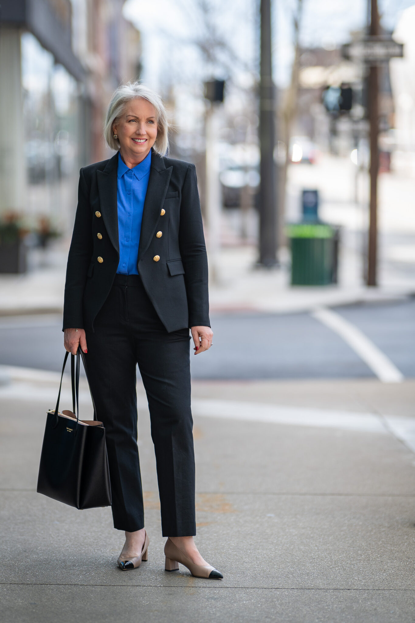 Styling the Classic Black Trouser 3 Ways - Dressed for My Day