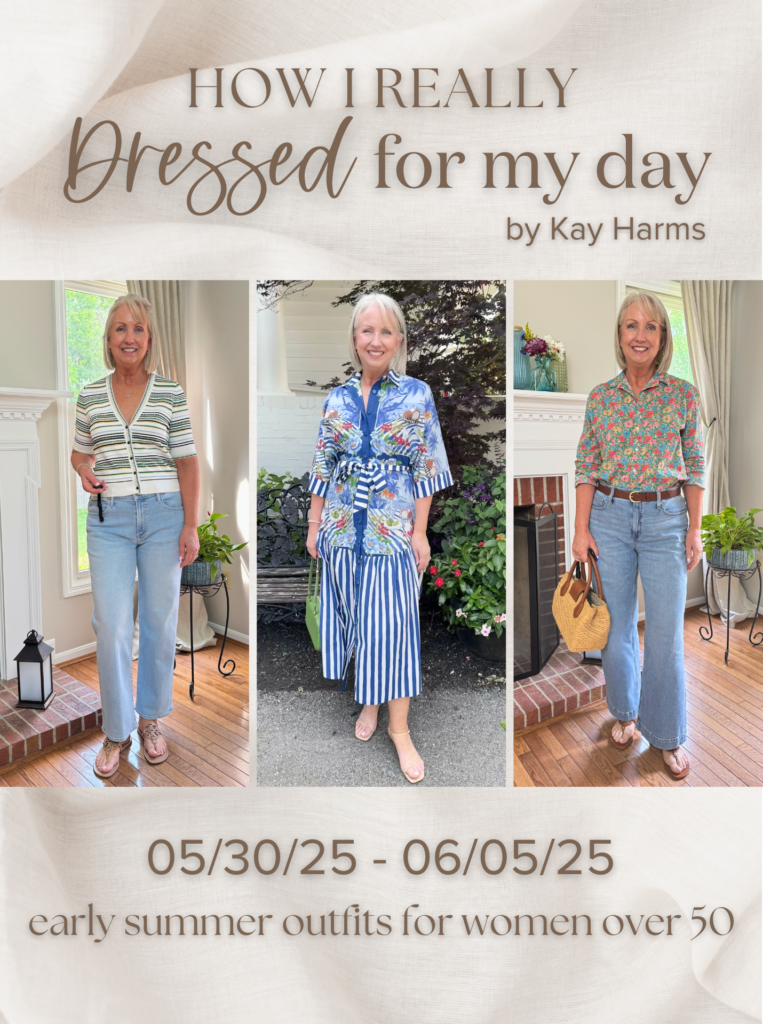 Early Summer Everyday Outfits for Women Over 50 - Dressed for My Day