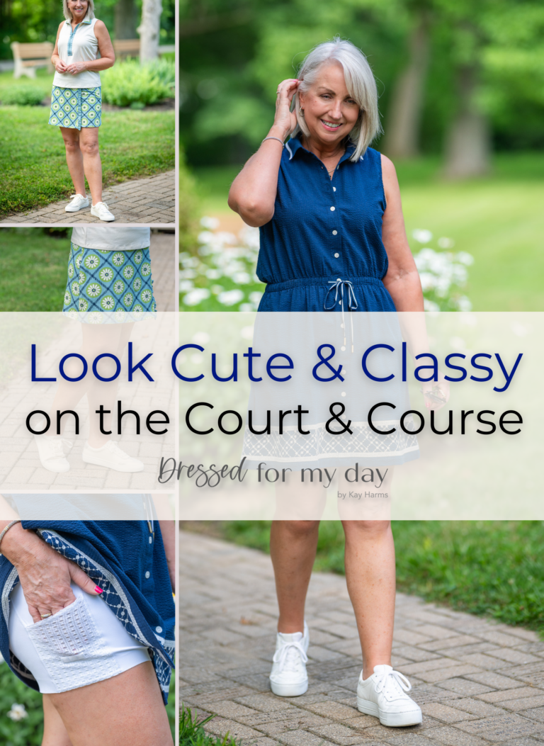 Look Cute & Classy on the Court and Course - Dressed for My Day