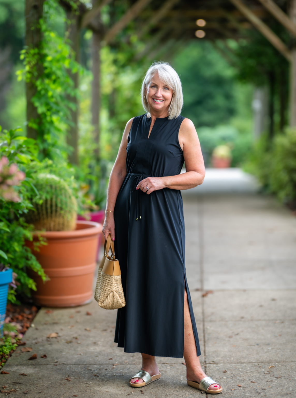 How to Minimize Large Upper Arms with Fashion - Dressed for My Day