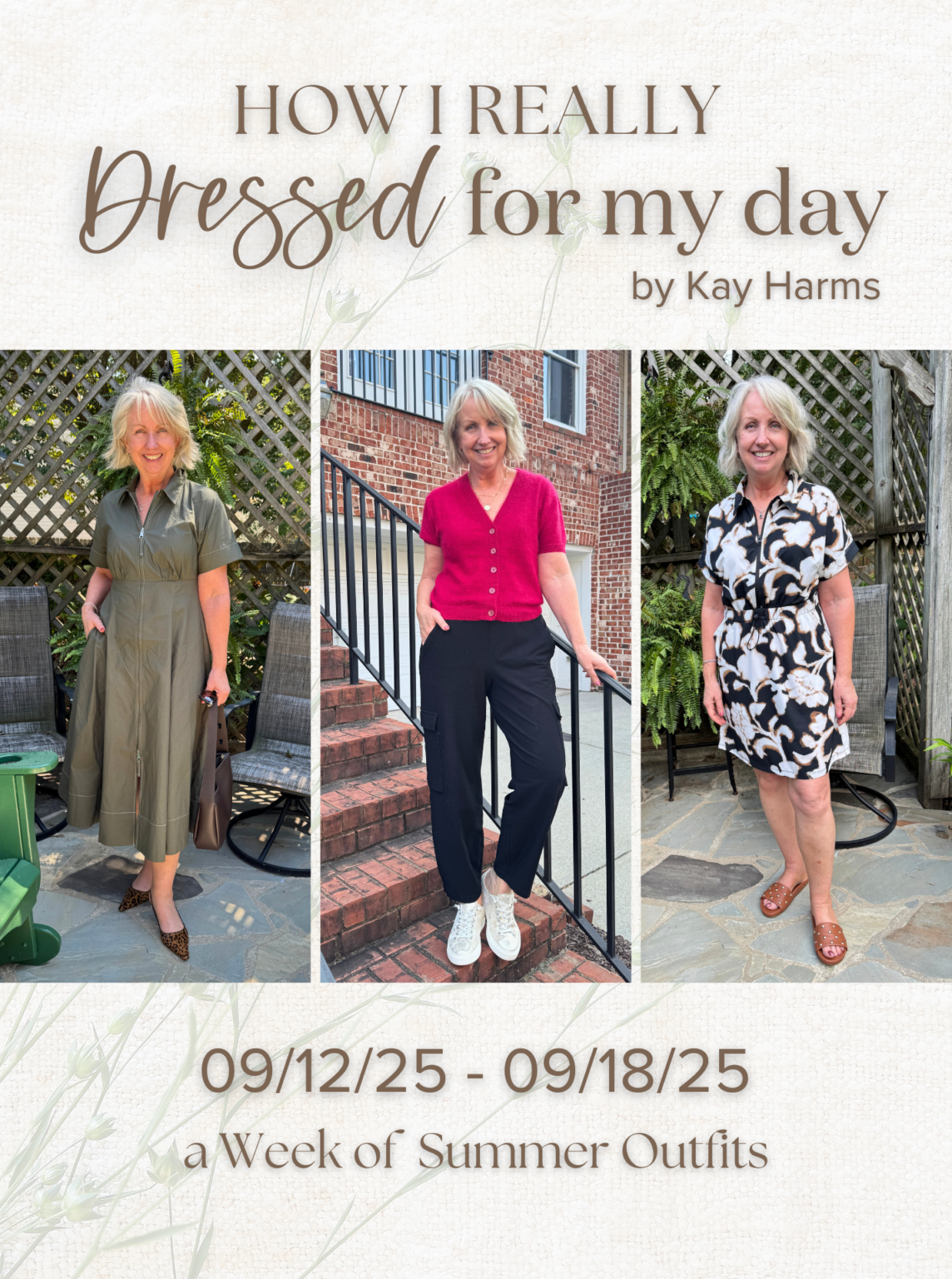 How I Really Dressed for My Day This Week - Dressed for My Day