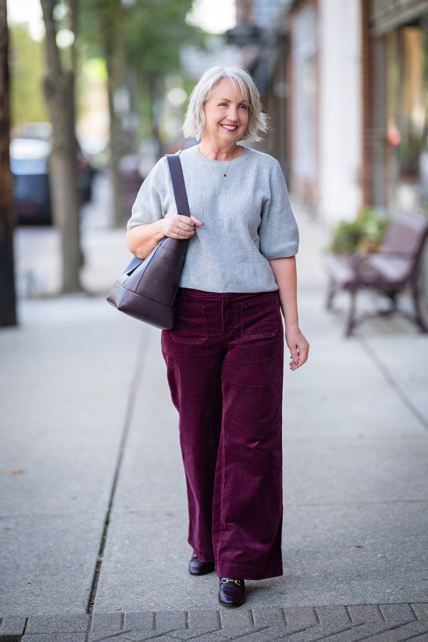 Fall Outfit Idea From Loft - Dressed for My Day