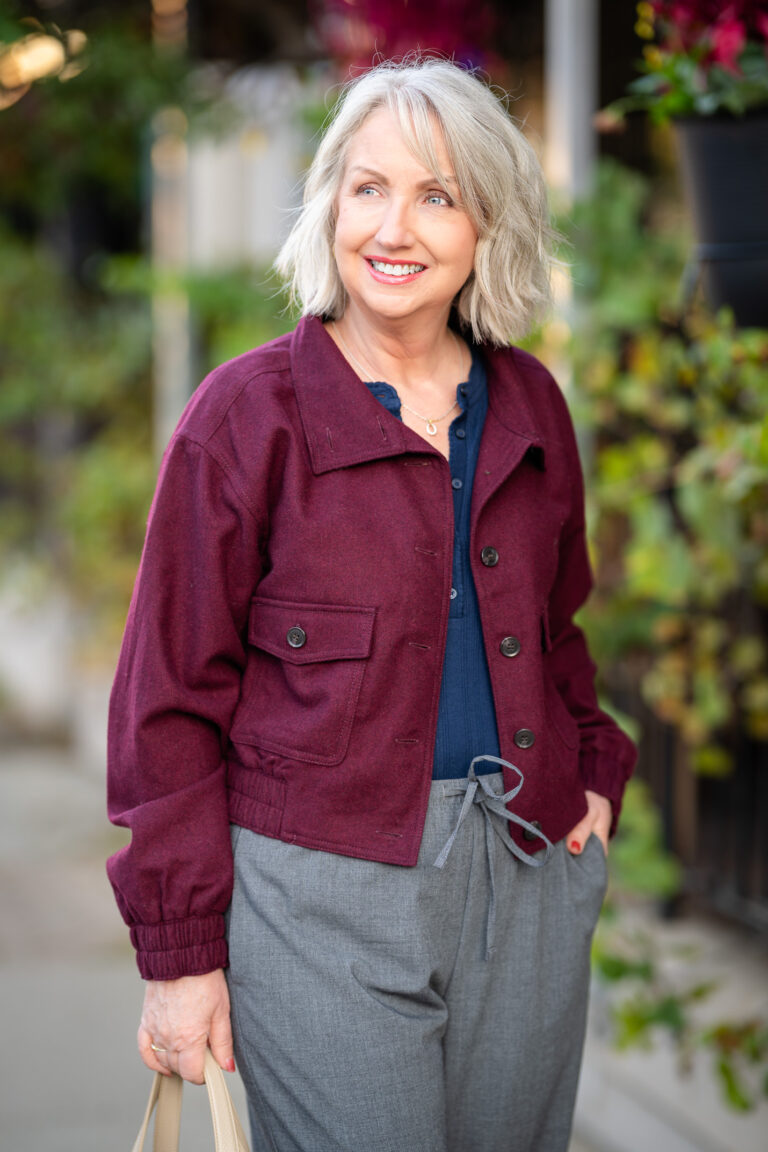 How to Style Drawstring Pants for Fall - Dressed for My Day