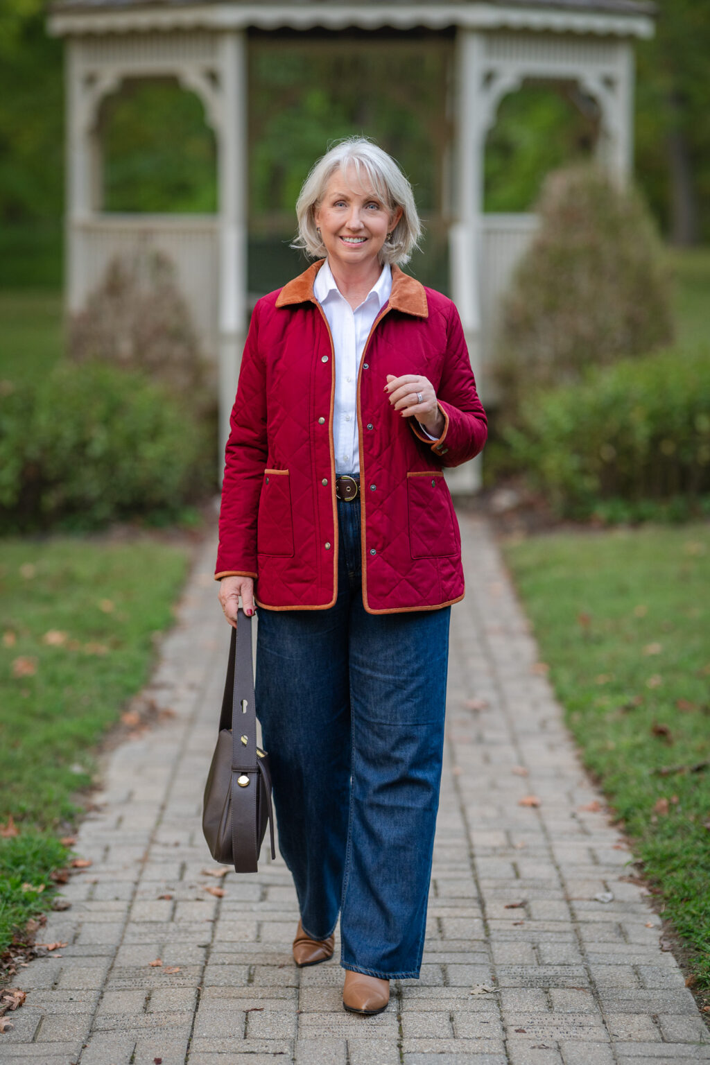 A New Spin on the Trending Barn Jacket with Talbots - Dressed for My Day
