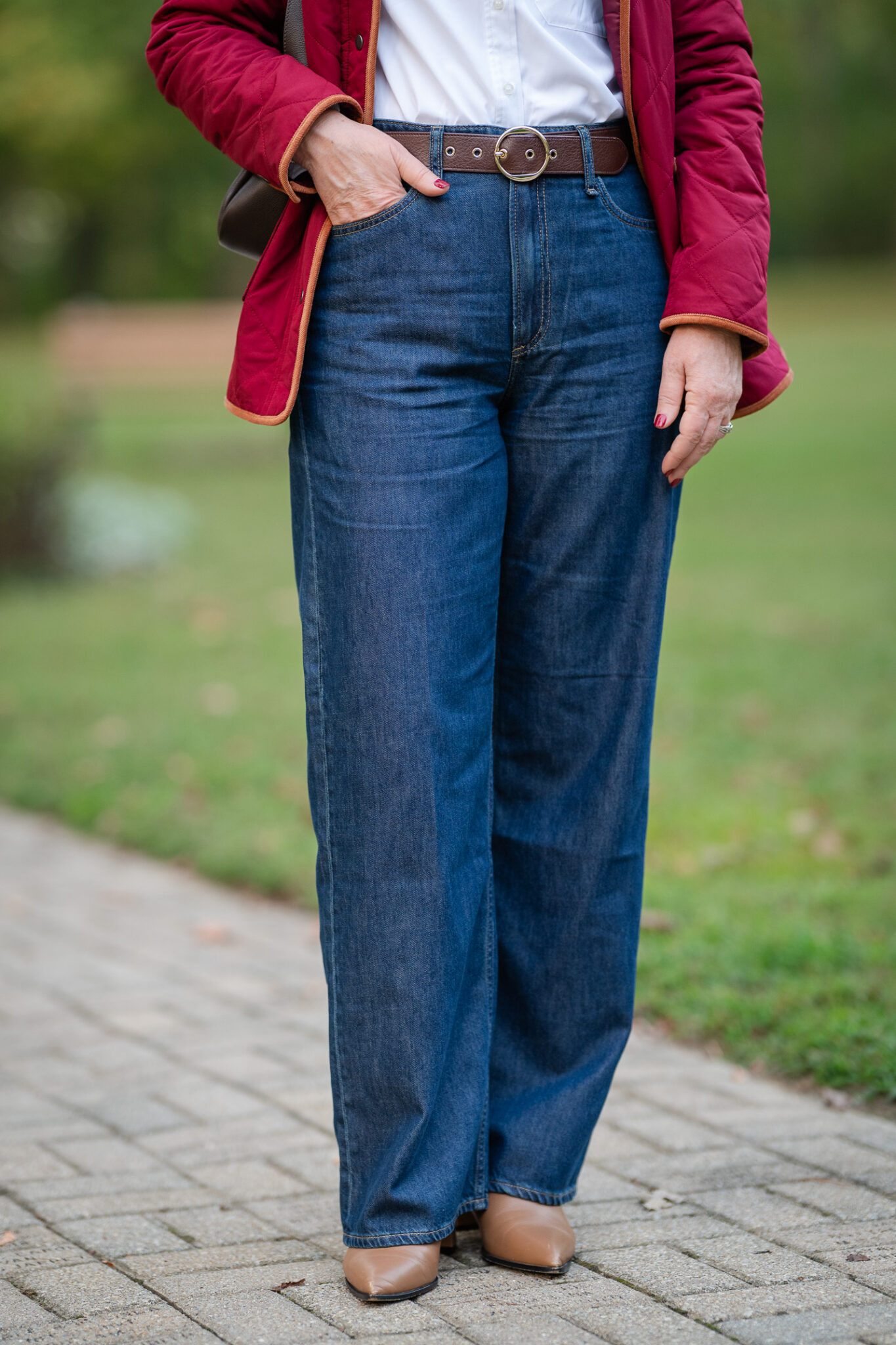 A New Spin on the Trending Barn Jacket with Talbots - Dressed for My Day
