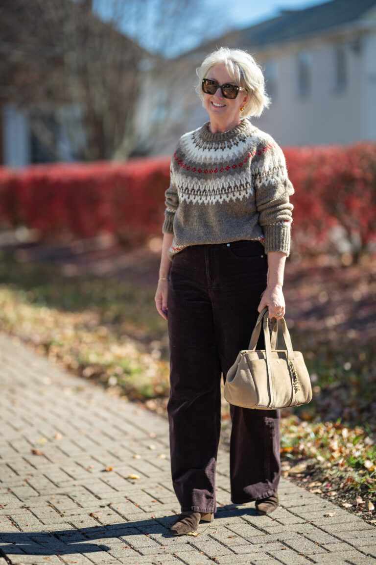 The Classic Fair Isle Sweater is Having a Moment - Dressed for My Day