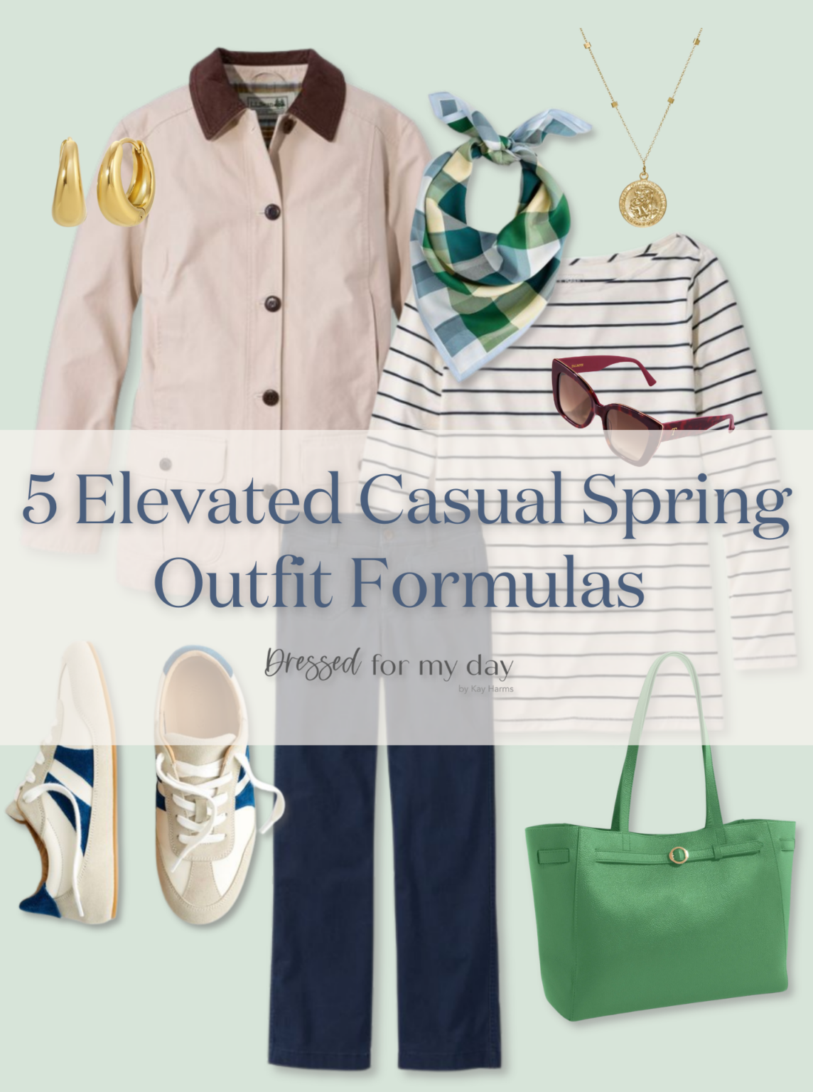 5 Elevated Casual Spring Outfit Formulas to Build Now - Dressed for My Day