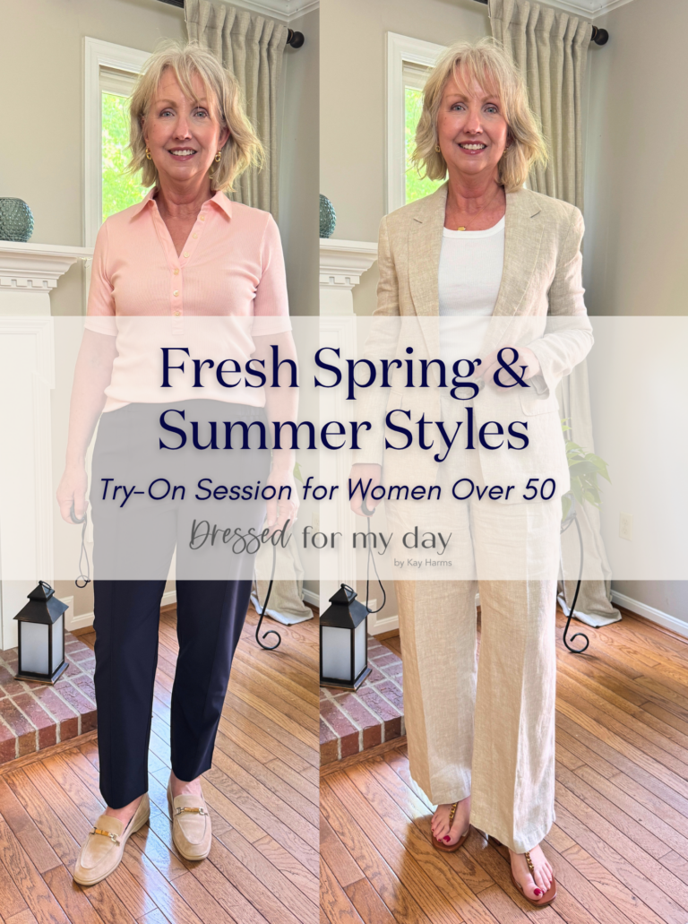 Fresh Spring & Summer Styles for Women Over 50: Try-On Session ...